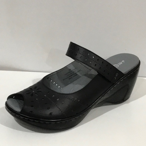 J-41 | Shoes | J4 Womens Vineyard Clog Sandal Shoes Black | Poshmark